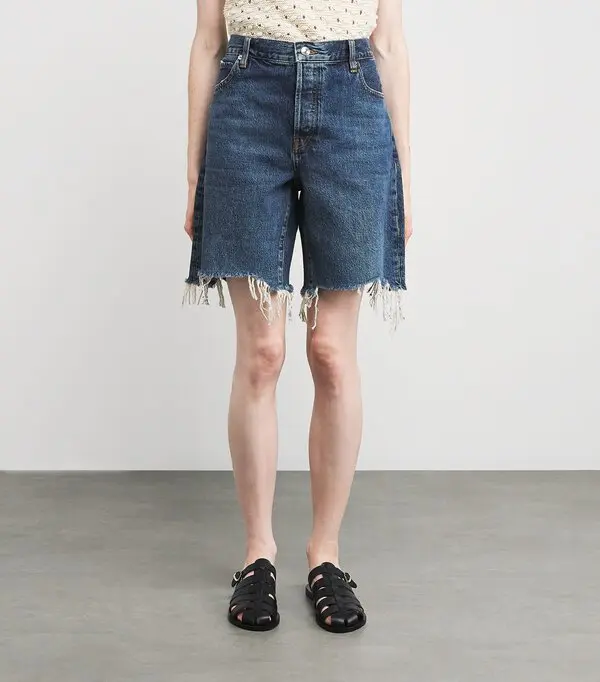 FRAME The Leisure Denim Shorts
