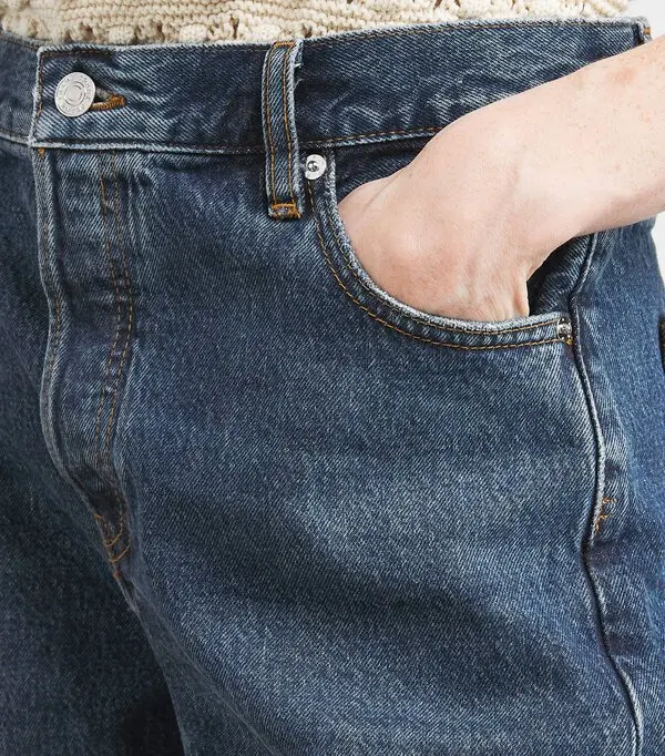 FRAME The Leisure Denim Shorts