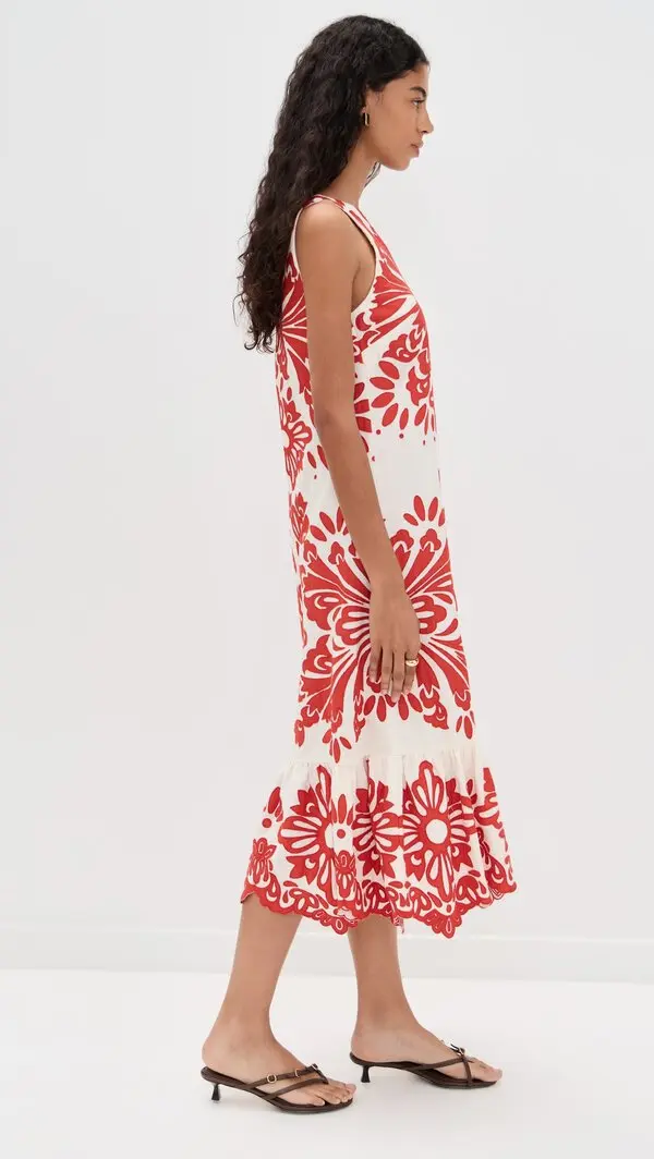 chinese dress ladies The Scarlette Dress in Lilac Tapestry Rose