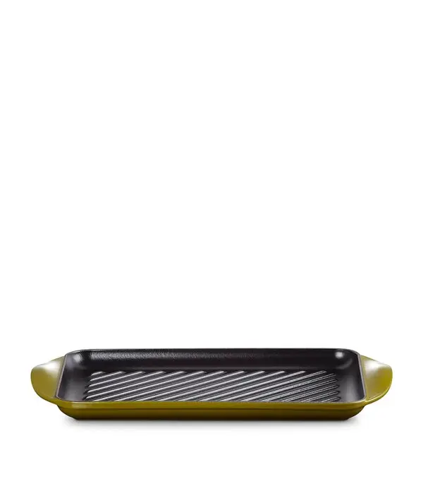 LE CREUSET Enamelled Cast Iron Rectangular Grill Pan - Green
