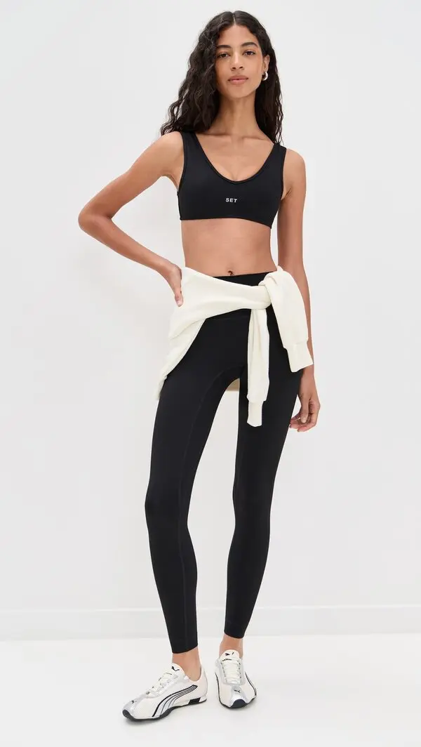 Set Sportbody High Rise Ankle Leggings