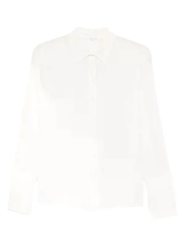 Patrizia Pepe Long-sleeve Silk Shirt