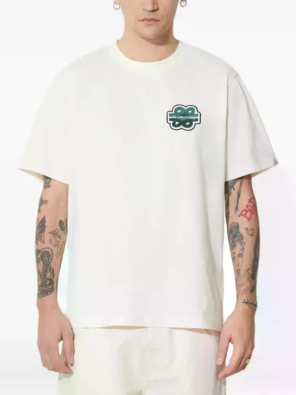 Filling Pieces Logo-patch T-shirt