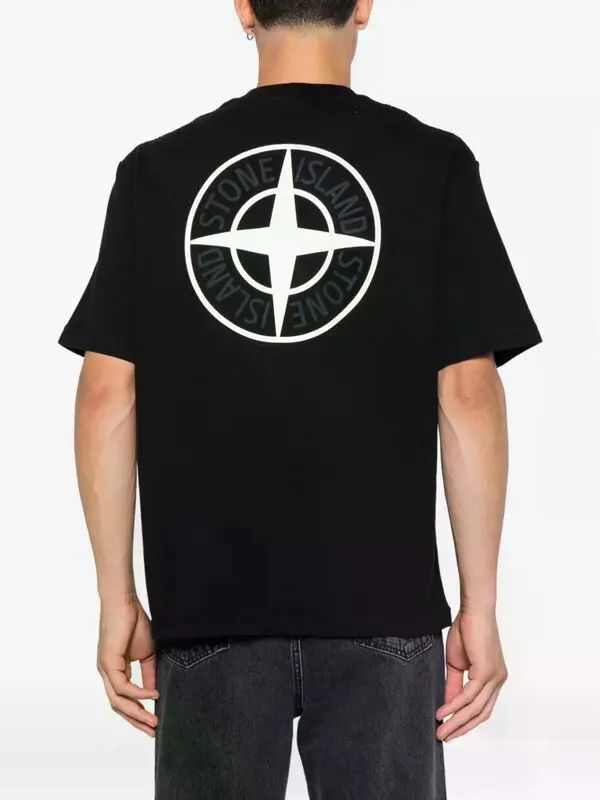 Stone Island Logo-print Cotton T-shirt
