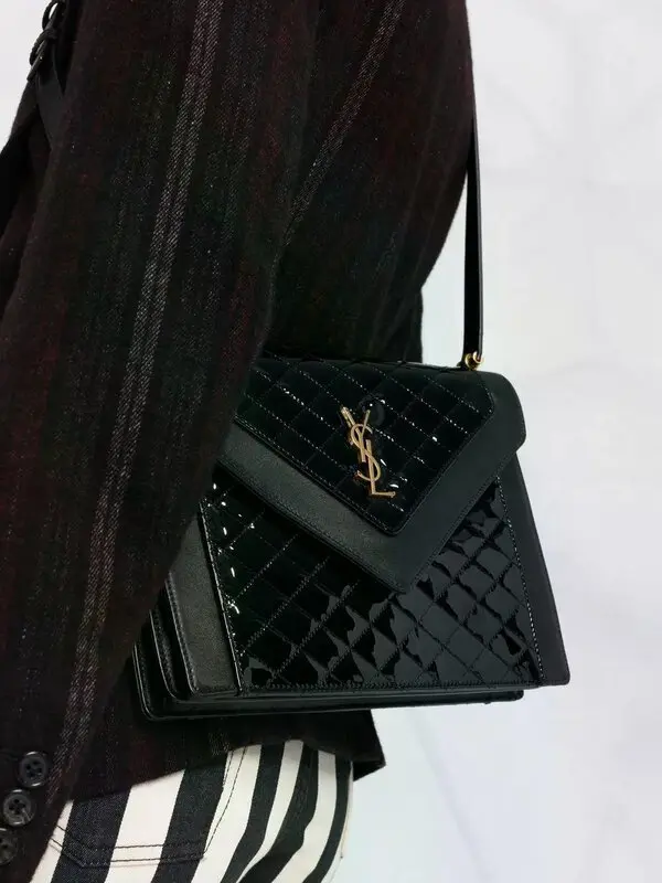 Saint Laurent Gaby Quilted Shoulder Bag
