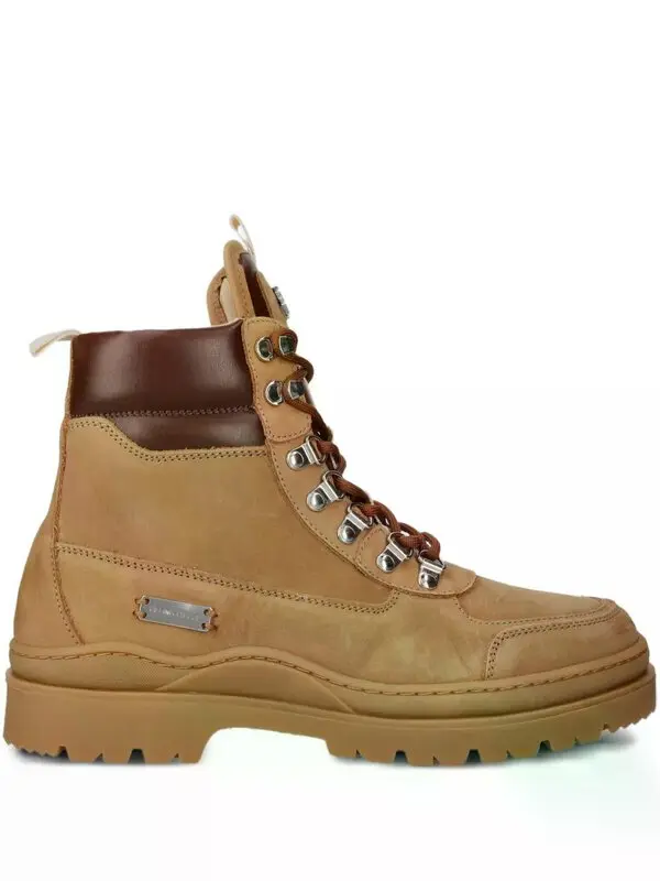 Filling Pieces Lace-up Combat Boots