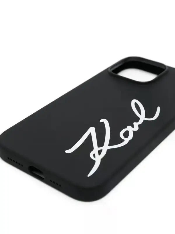 Karl Lagerfeld Logo-print Iphone 14 Pro Max Case
