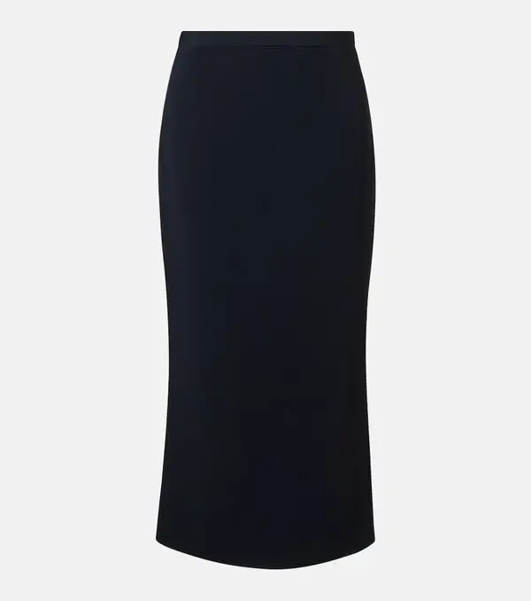 Givenchy Cady Crêpe Pencil Skirt - Black