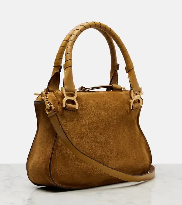 Chloé Marcie Small Suede Tote Bag