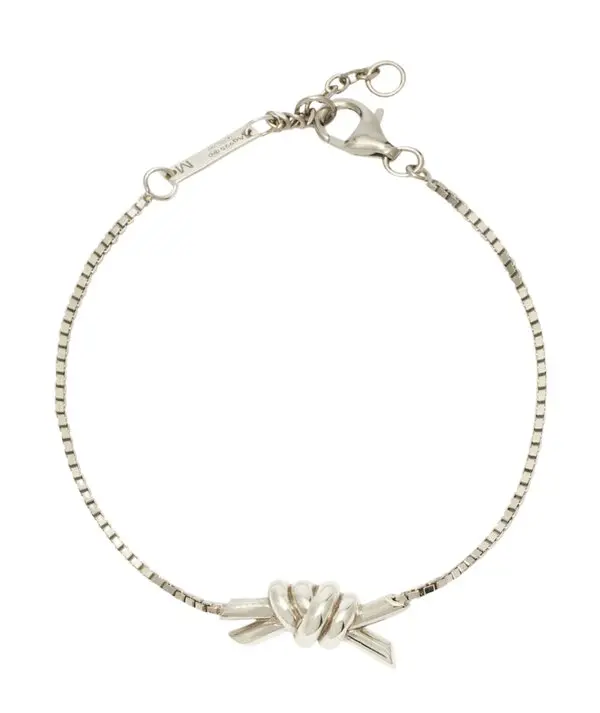 Bottega Veneta Knot Sterling Bracelet - Silver