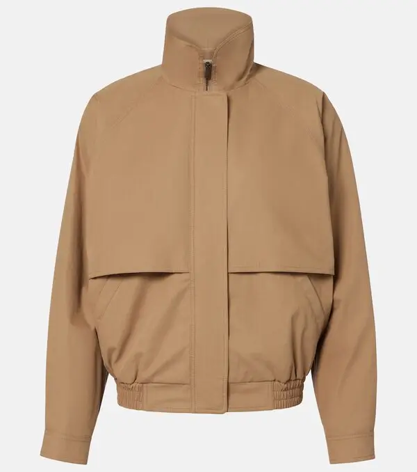 Saint Laurent Cotton Canvas Jacket - Beige