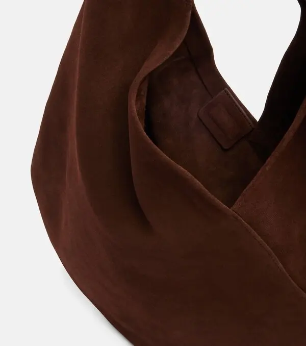 AESTHER EKME Ora Medium Suede Shoulder Bag - Brown