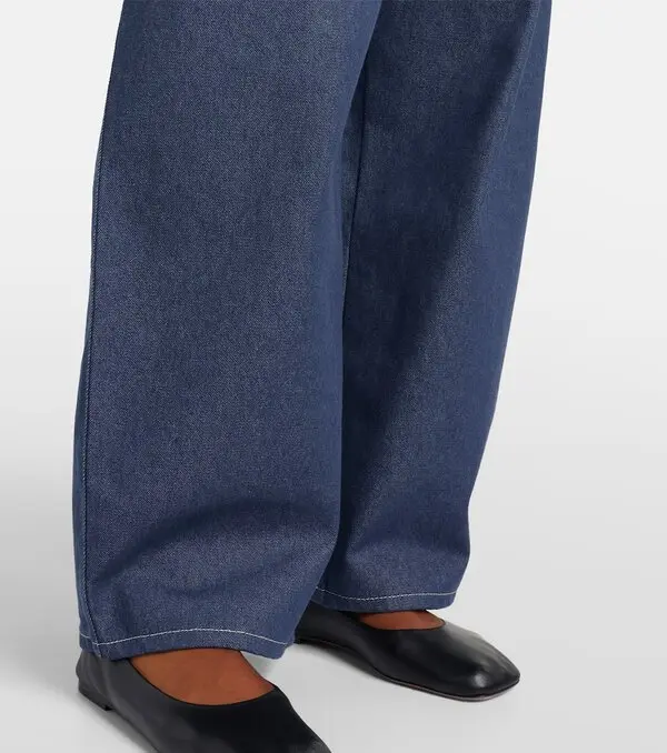RÓHE High-rise Barrel-leg Jeans
