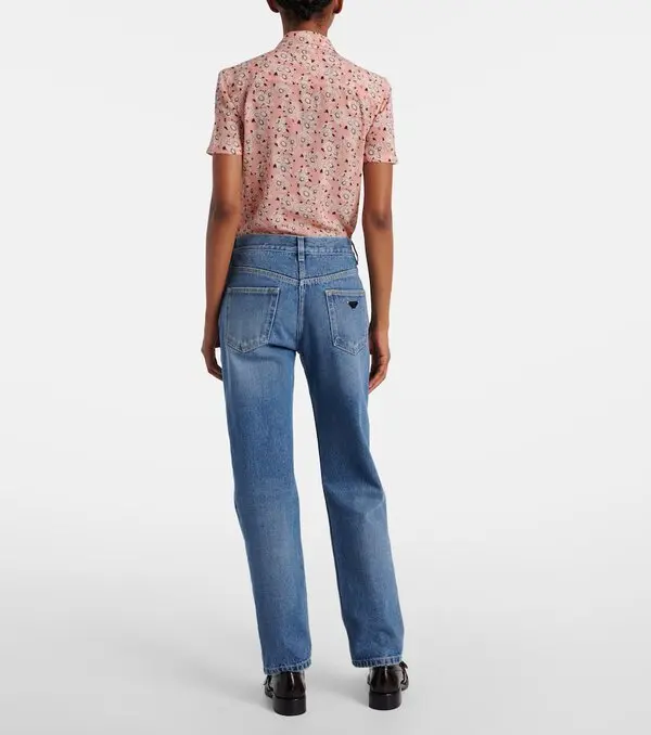 Prada Low-rise Straight Jeans