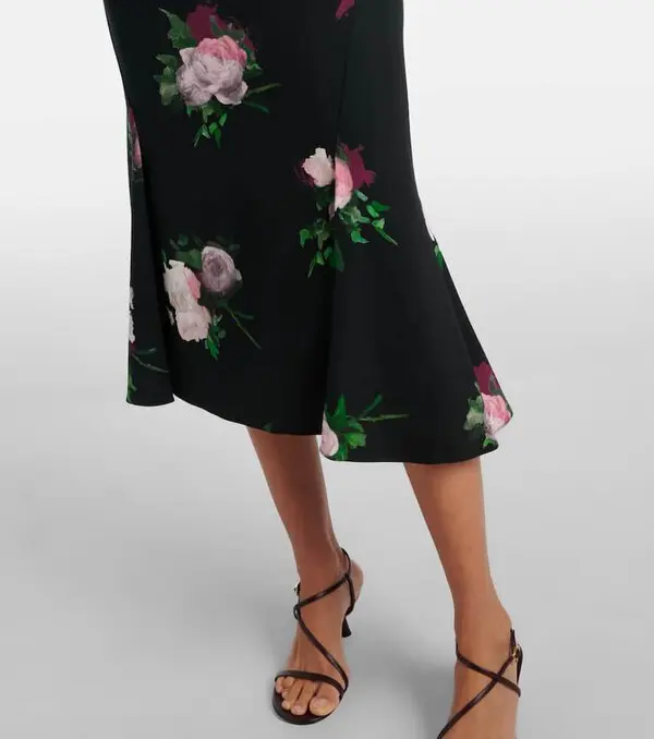 Erdem Floral Midi Dress