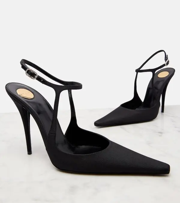 Saint Laurent Manon 110 Slingback Pumps