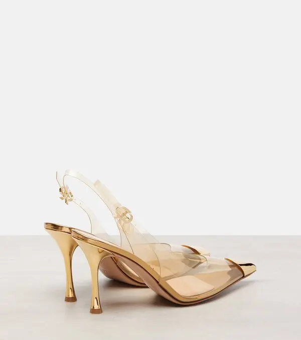 GIANVITO ROSSI Diana 85 Pvc Slingback Pumps