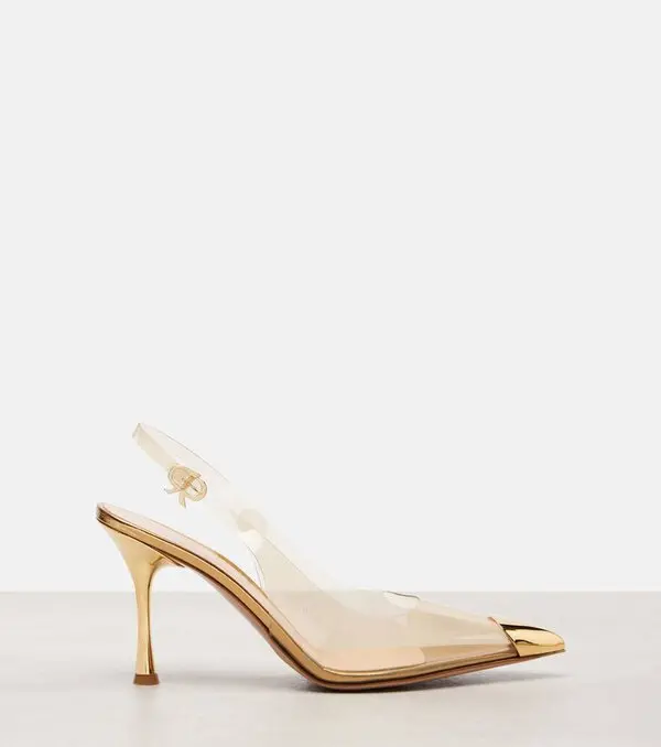 GIANVITO ROSSI Diana 85 Pvc Slingback Pumps