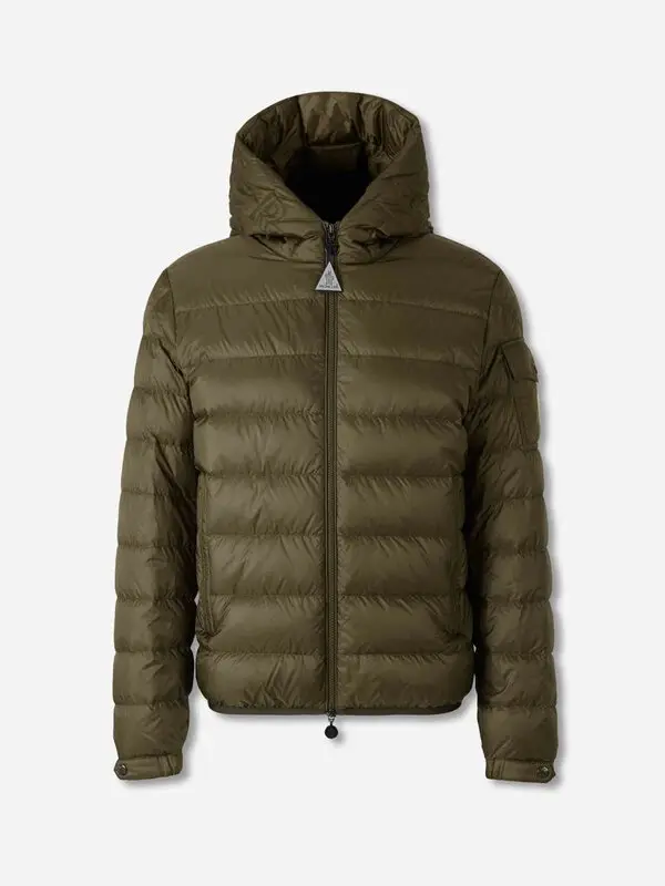 Moncler Short Puffer Najan - Military Green