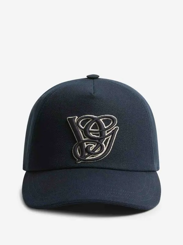 Valentino Garavani Embroidered Cap - Navy Blue
