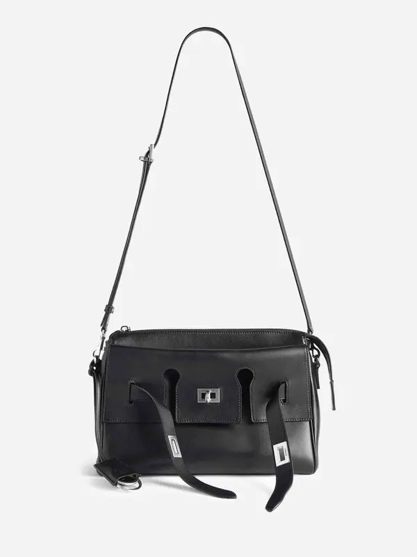 Balenciaga Bel Air Messenger Bag - Black