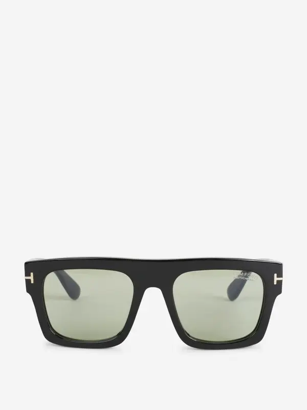 TOM FORD Fausto Square Sunglasses - Black
