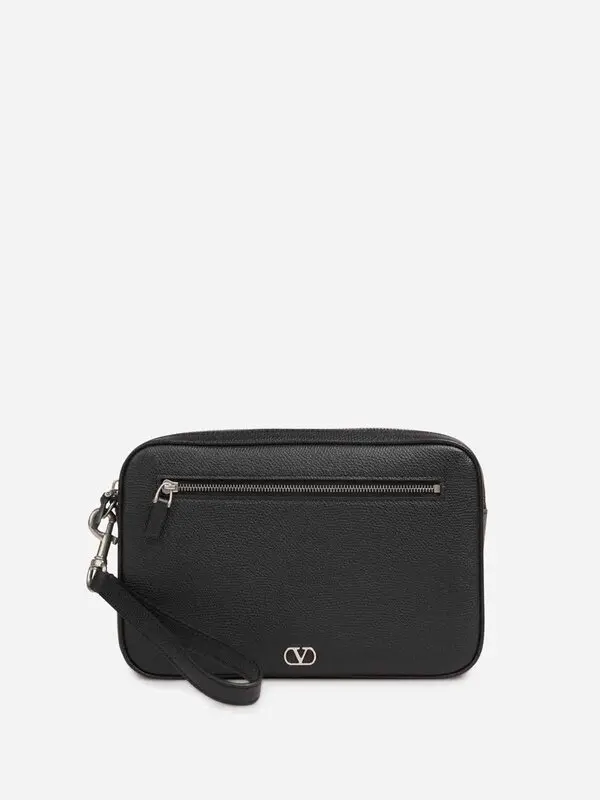 Valentino Garavani Vlogo Clutch - Black