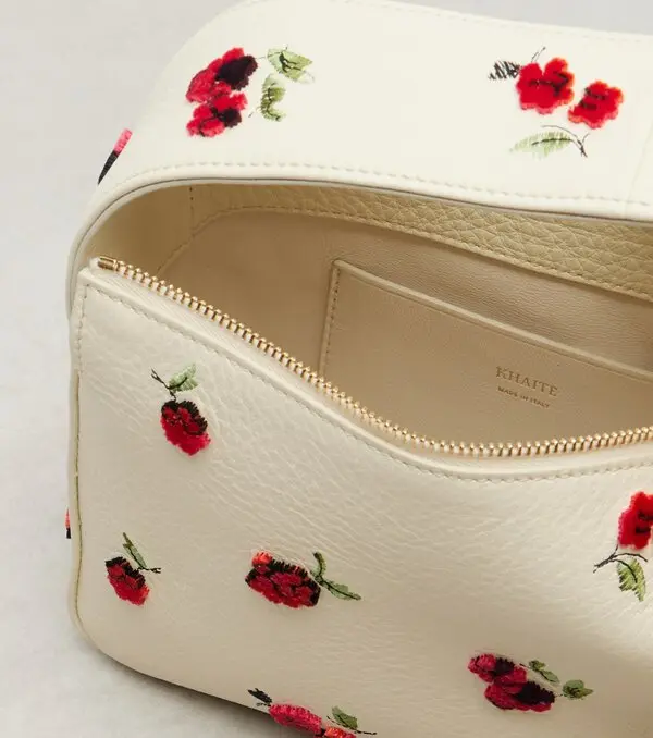 Khaite Elena Small Leather Shoulder Bag