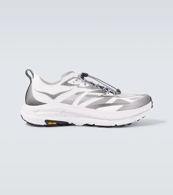 Hoka One One Mafate Speed 4 Lite Trail Running Shoes - White