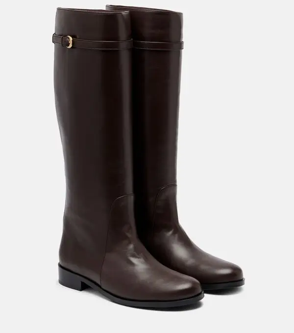 Staud Harlow Leather Knee-high Boots