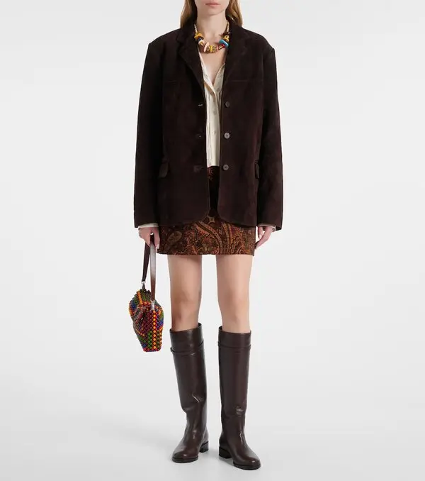 Staud Harlow Leather Knee-high Boots - Brown