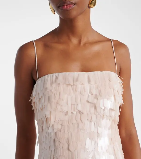 Simkhai Maxine Sequined Maxi Dress