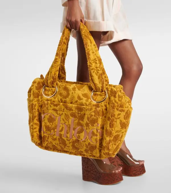 Chloé Plage Large Terry Tote