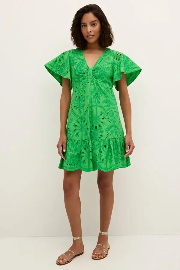 MARIE OLIVER Carmina Mini Dress - Emerald