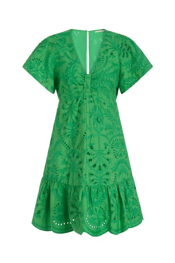 MARIE OLIVER Carmina Mini Dress - Emerald