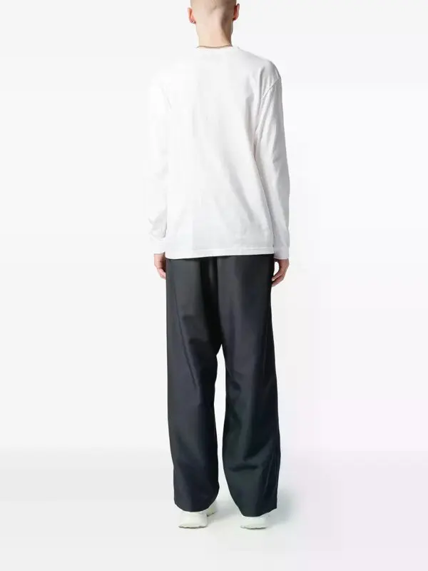 YOSHIOKUBO Slogan-print T-shirt