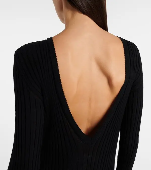 Khaite Sigrid Wool Maxi Dress