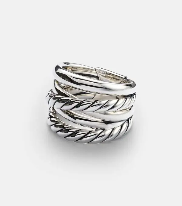 David Yurman Crossover Sterling Ring - Silver