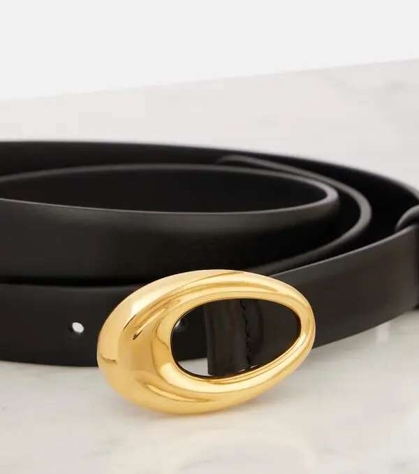 Khaite Olivia Leather Belt