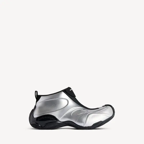 Balenciaga Basketball Sneaker - Silver