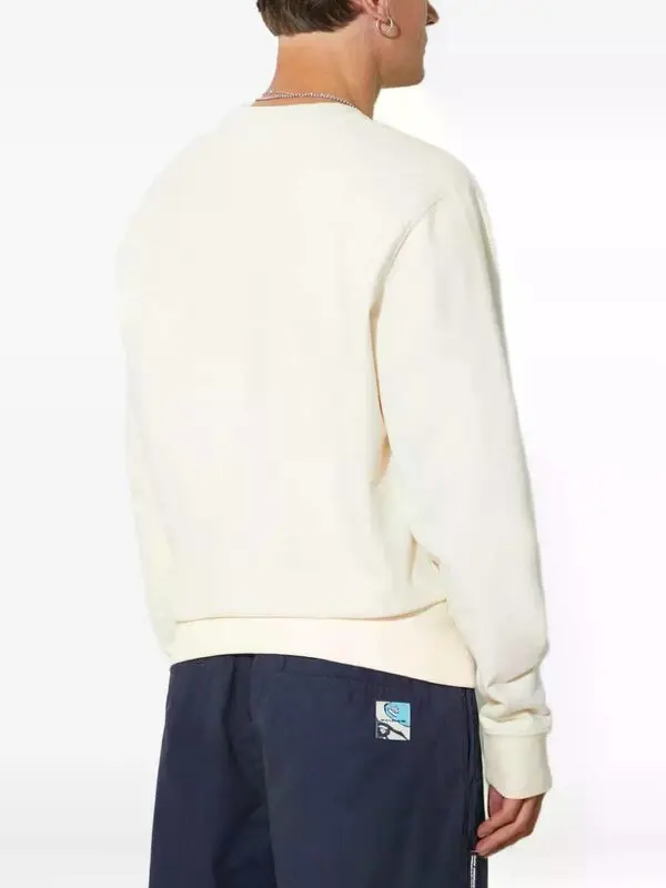Filling Pieces Embroidered Patch Crew-neck Sweatshirt
