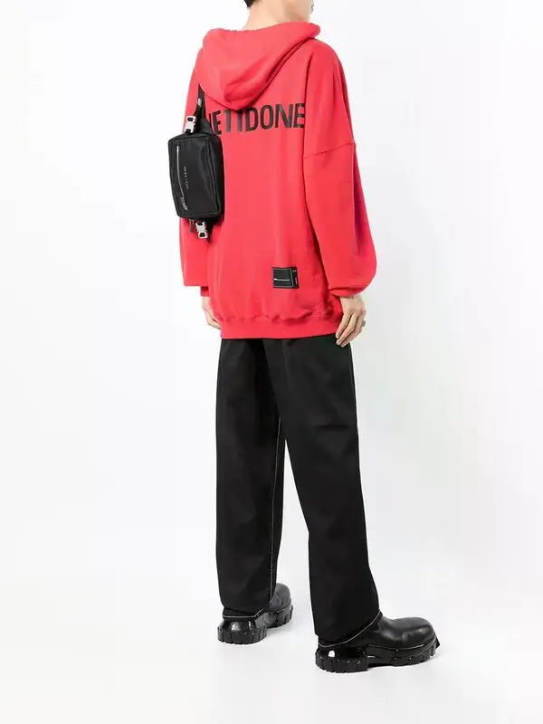 We11Done Rear-logo Oversized Hoodie