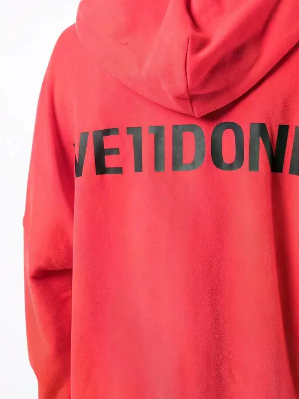 We11Done Rear-logo Oversized Hoodie