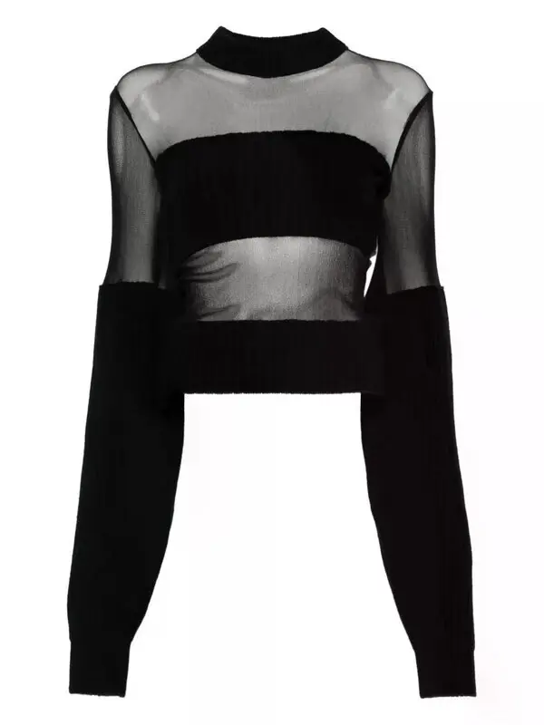 JEAN PAUL GAULTIER Cropped Sweater