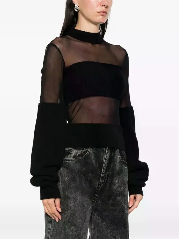 JEAN PAUL GAULTIER Cropped Sweater