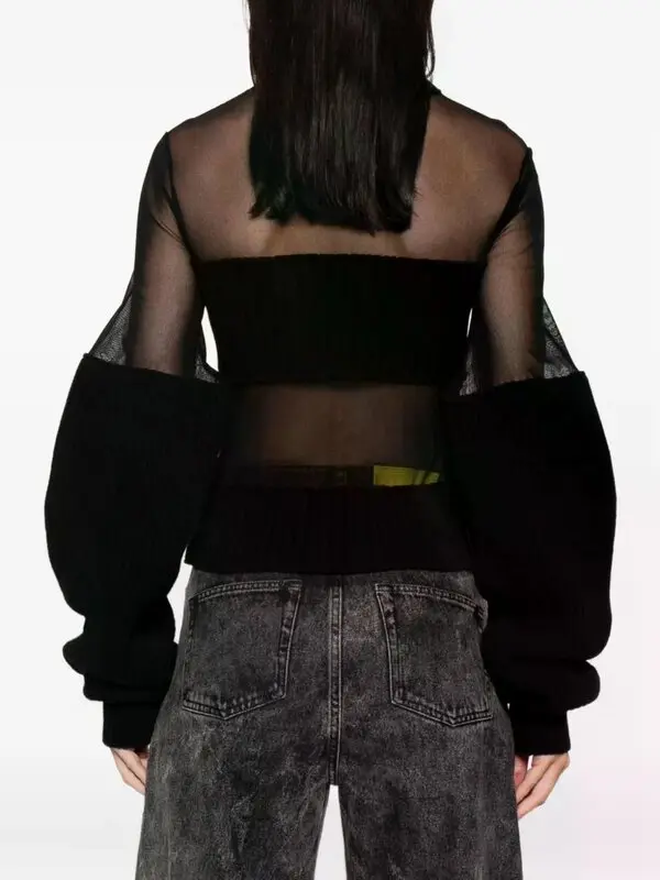 JEAN PAUL GAULTIER Cropped Sweater