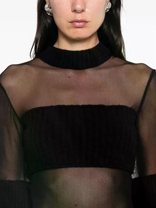JEAN PAUL GAULTIER Cropped Sweater