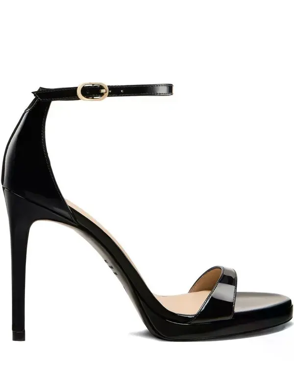 STUART WEITZMAN Platform Ankle-strap Sandals - Black