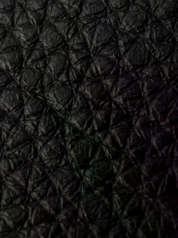 Prada Leather Pouch With Metal Logo