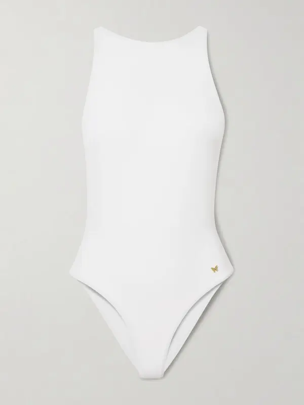 Kiki De Montparnasse Athletic Swimsuit - Ivory